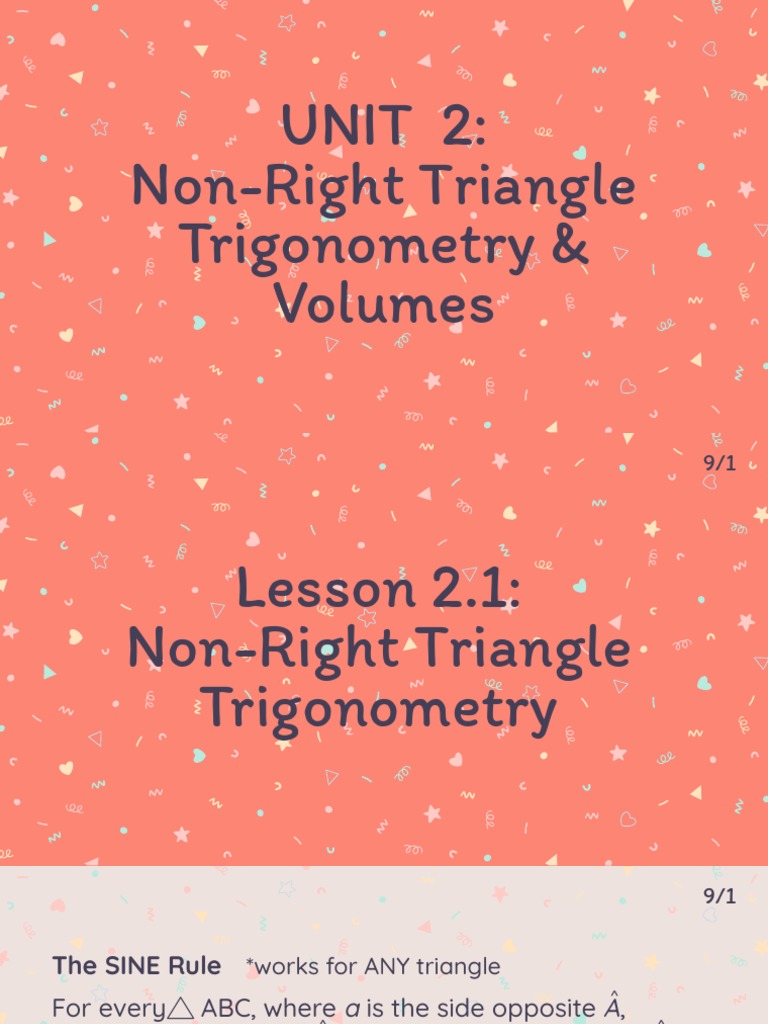 IB SL Math Unit 2 Slides | PDF