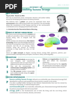 Nursing Theory Imogene King - Theory of Goal Attaintment | PDF ...