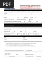 Access Card Form | PDF