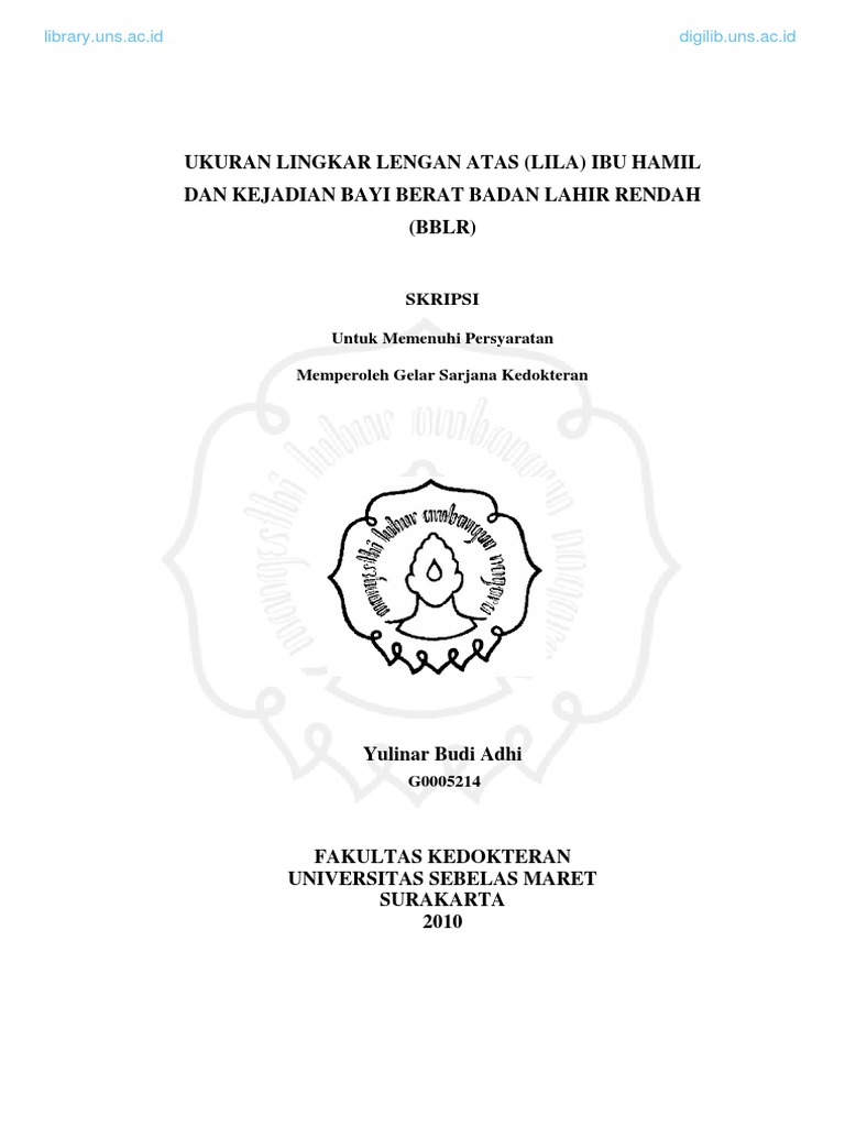 Library - Uns.ac - Id Digilib - Uns.ac - Id: Skripsi | PDF