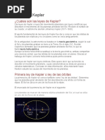 Infografia Leyes de Kepler | PDF | Orbita | Elipse