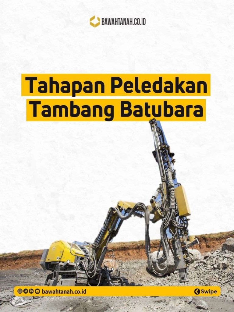 Tahapan Peledakan Tambang Batubara 1644295713 | PDF