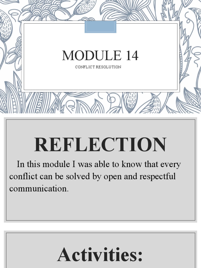 Module14 Journal | PDF | Self-Improvement