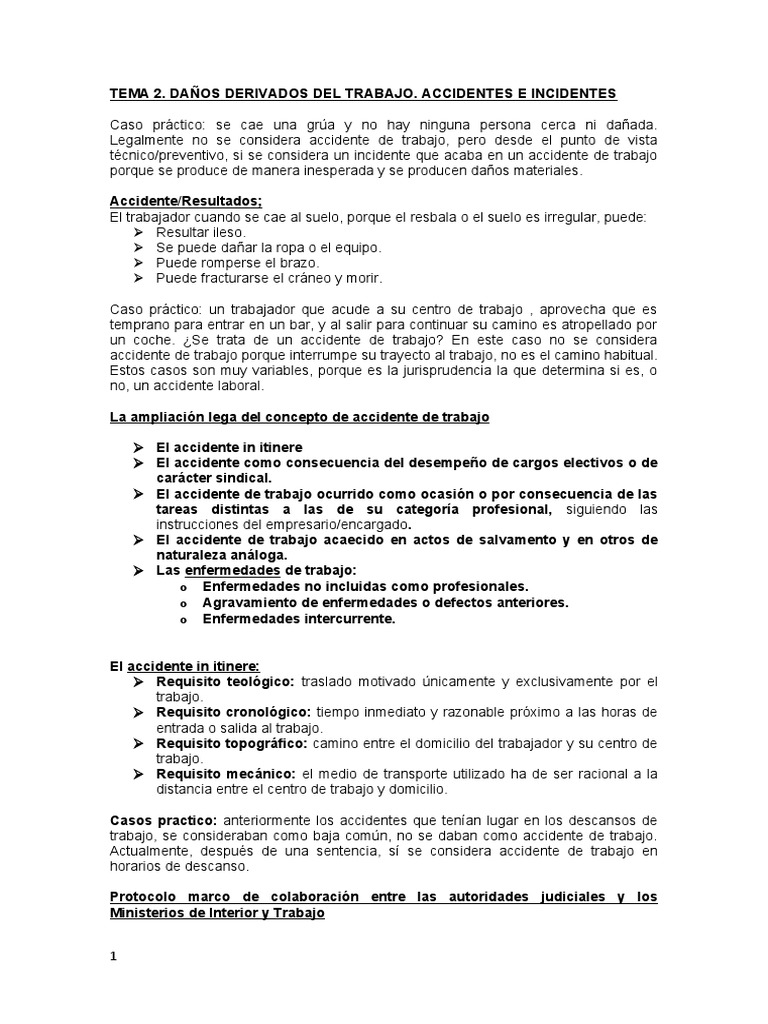 TEMA 2 Máster PRL | PDF