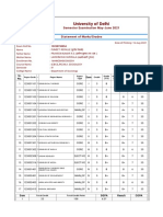 BA Marksheet | PDF