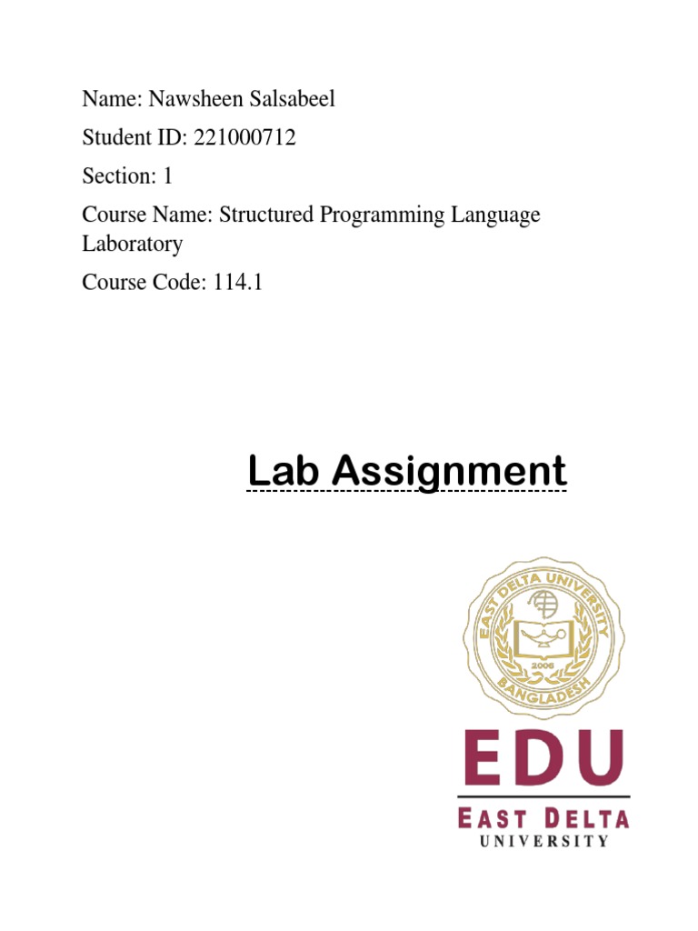 Labfinal Pdf Pointer Computer Programming Computer Science