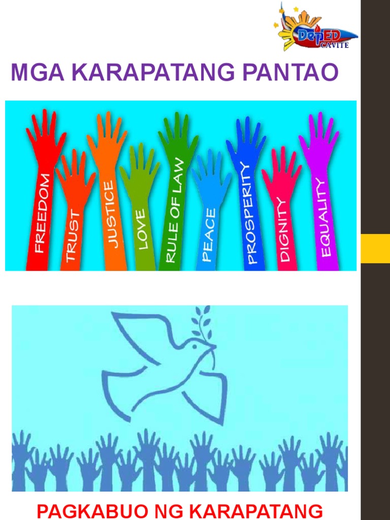 Aralin 14 Mga Karapatang Pantao - 1 | PDF