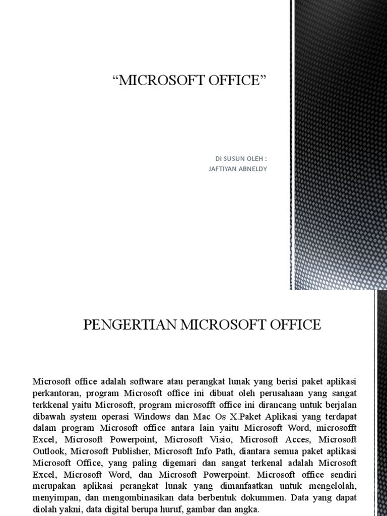 Makalh Microsoft Office | PDF