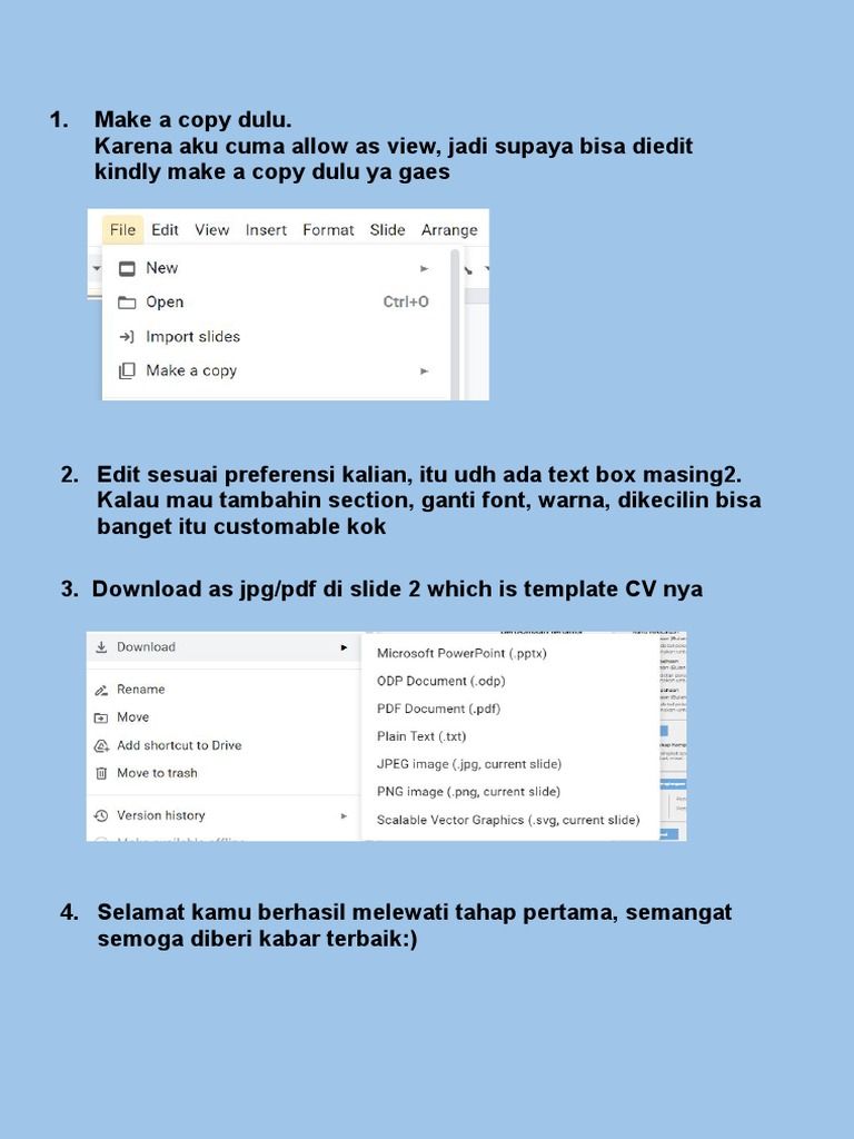 Template CV ATS Profesional Gratis | PDF