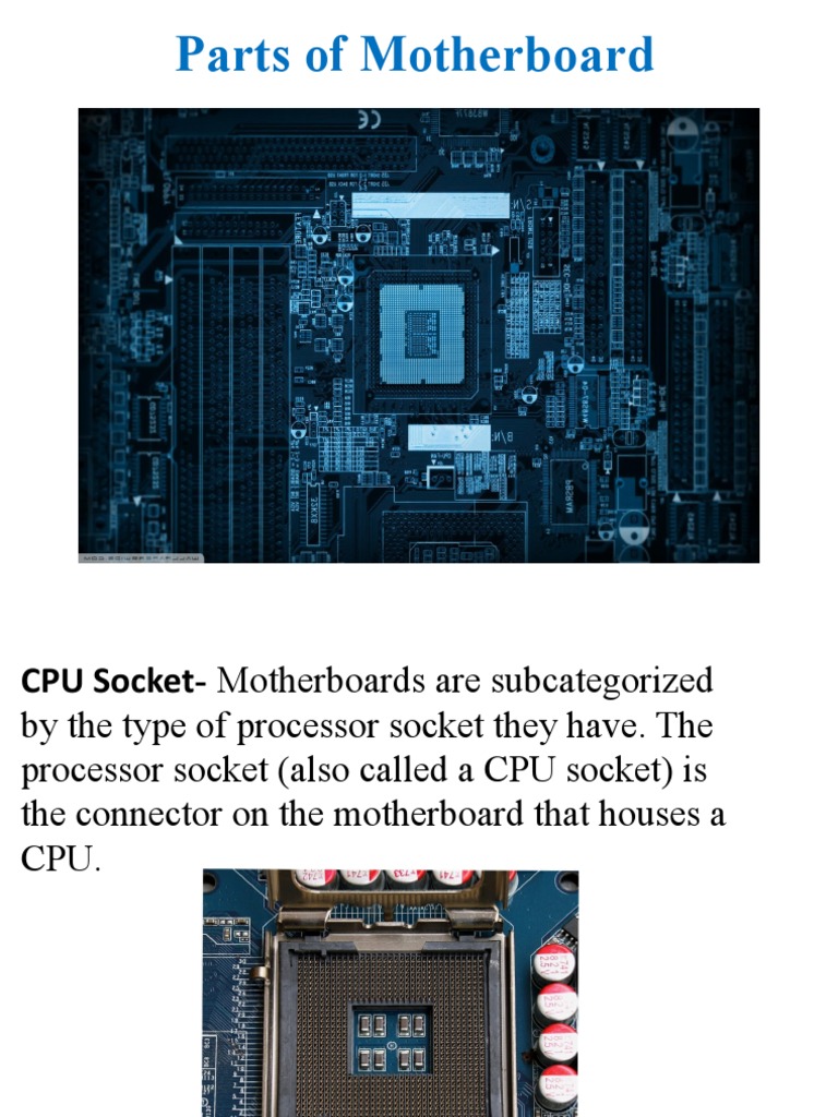 Essential Motherboard Components Explained | PDF | Usb | Office Equipment