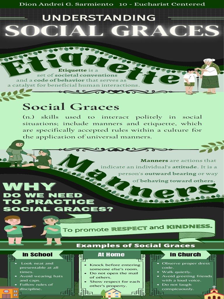 Social Graces Infographic | PDF | Career & Growth