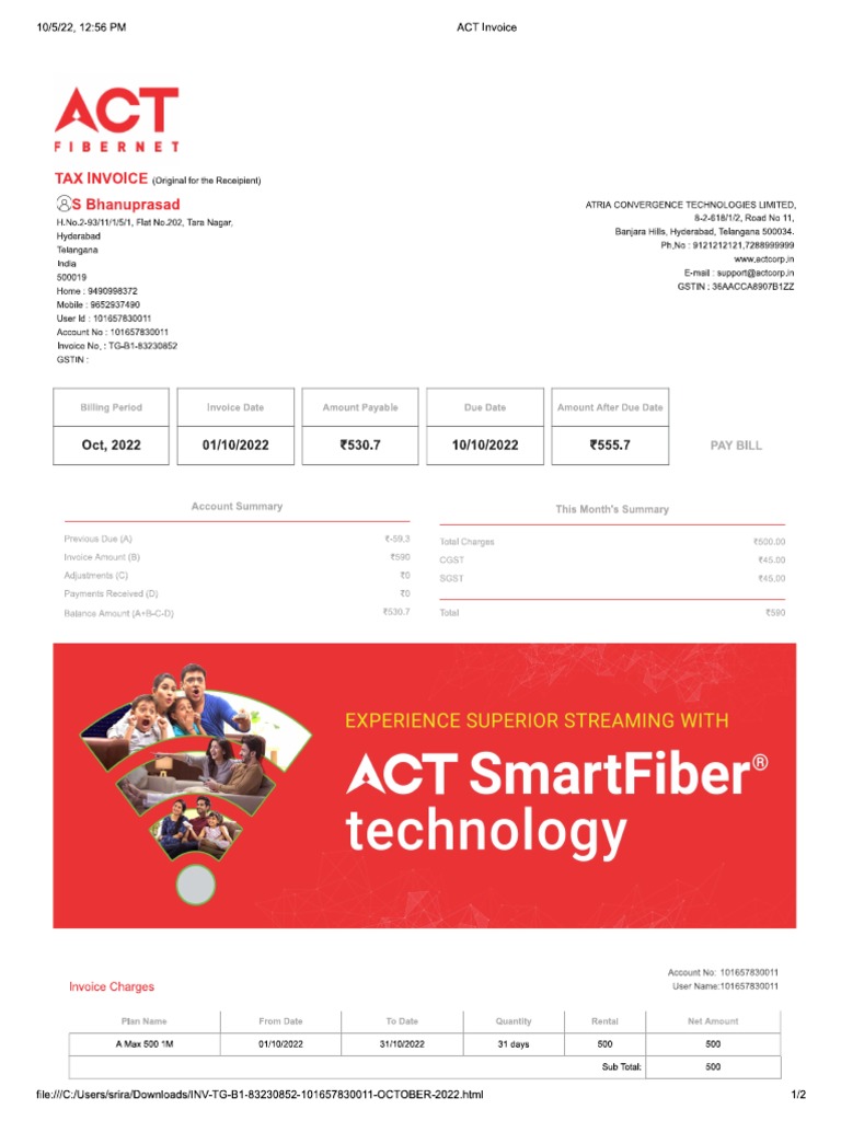 Act Bill | PDF