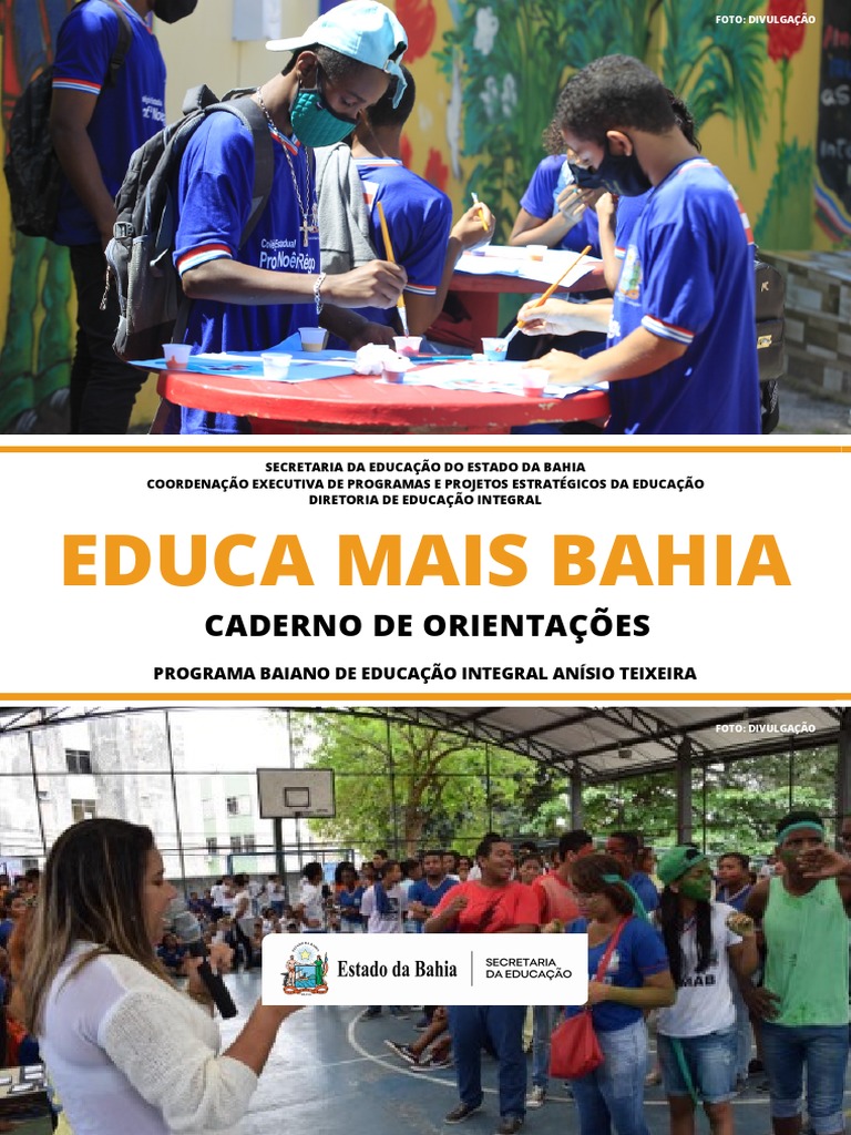Orientações sobre o Programa Educa Mais Bahia: Oficinas Educativas ...