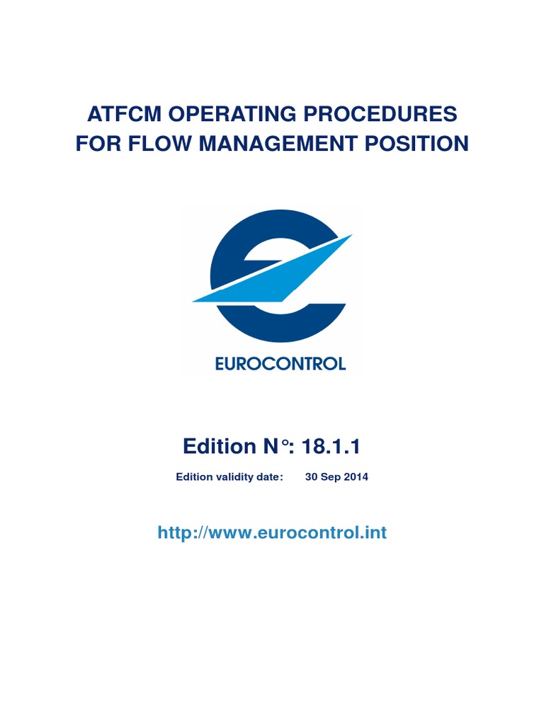 Atfcm Ops Procedures FMP Current | PDF | Air Traffic Control | Aviation Safety