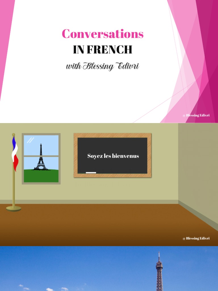 Conversation in French | Download Free PDF | Linguistics