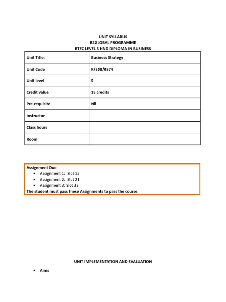 574 - Syllabus (v3) | PDF | Strategic Management | Evaluation
