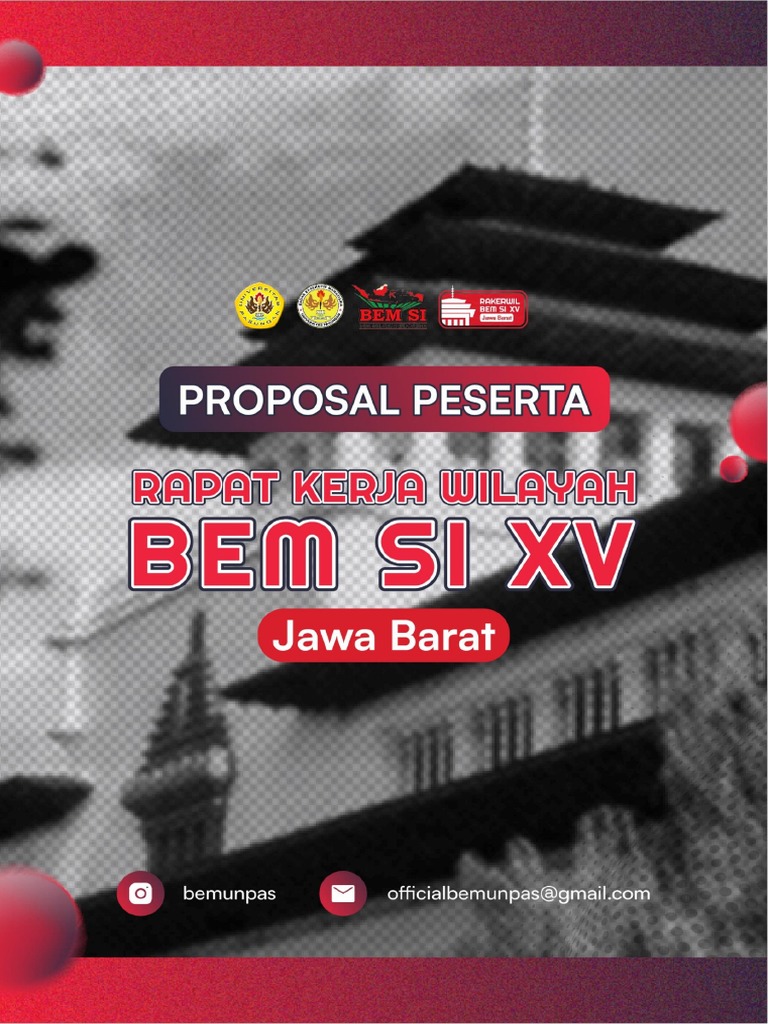 Proposal Peserta Rakerwil BEM SI Fix | PDF