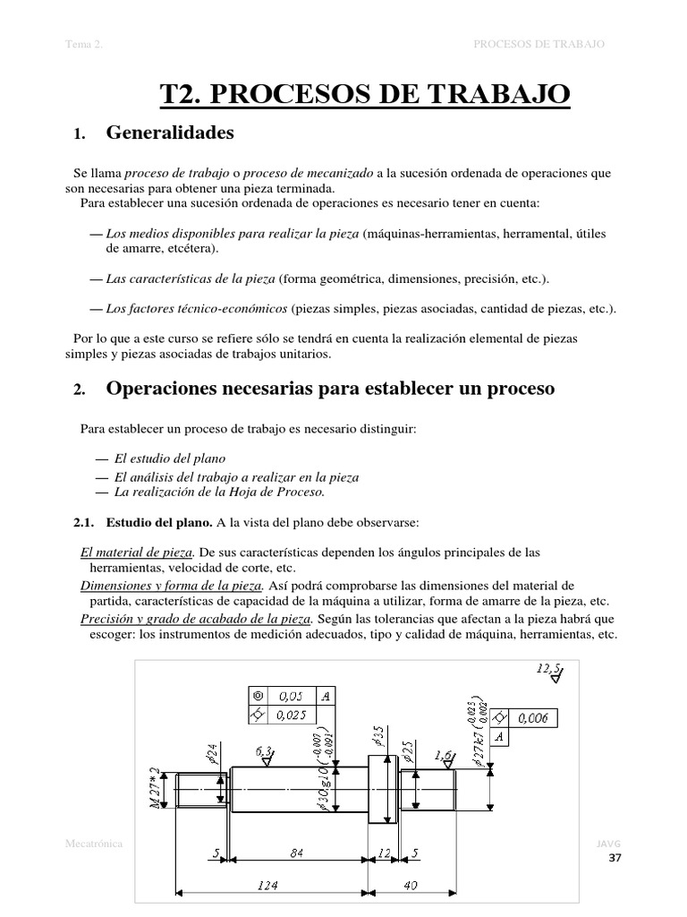 PF2 Hoja de Proceso | Descargar gratis PDF | Perforar | Herramientas