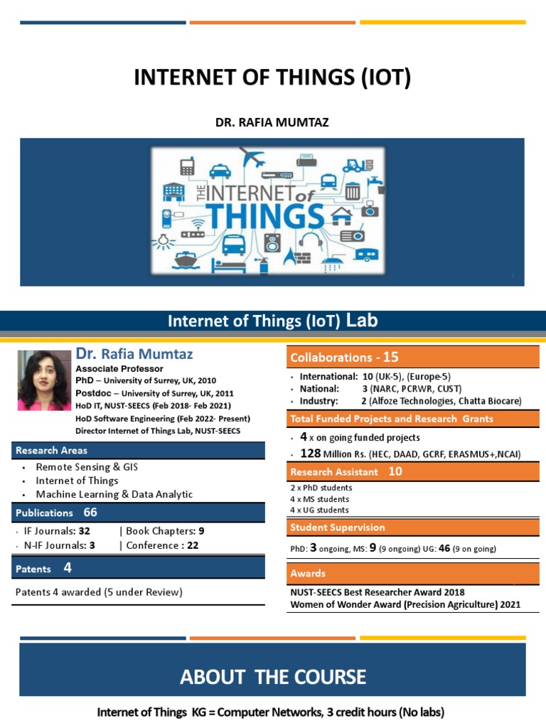1 Introduction | PDF | Internet Of Things | Cloud Computing