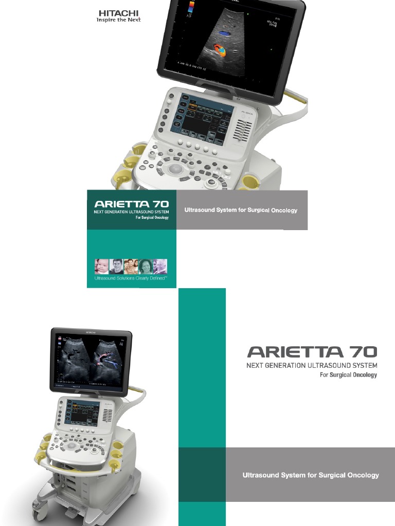 Arietta 70 Ultrasound Features | PDF | Medical Ultrasound | Medical Imaging