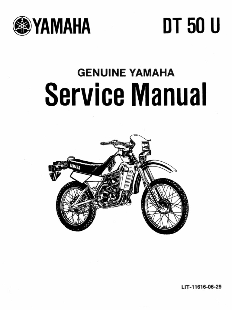 Yamaha Dt50 LCD Service Manual | PDF