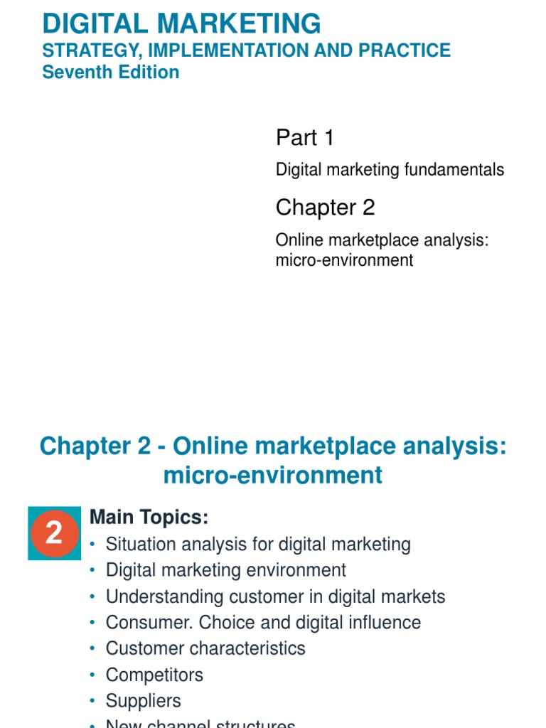 CH 2 | PDF | Digital Marketing | Marketing