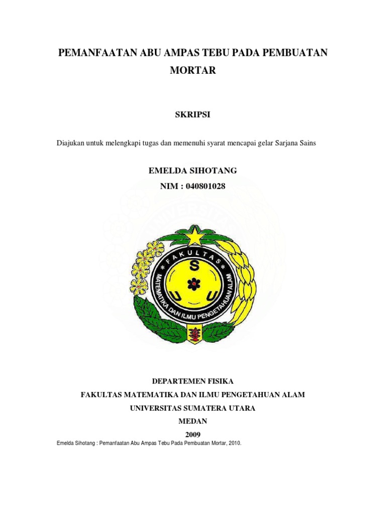 123dok Pemanfaatan Abu Ampas Tebu Pada Pembuatan Mortar | PDF 123dok Pemanfaatan Abu Ampas Tebu Pada Pembuatan Mortar | PDF