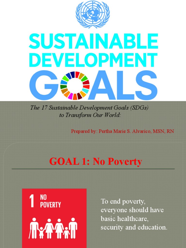 The 17 Sustainable Development Goals (SDGS) | PDF | Sustainability ...