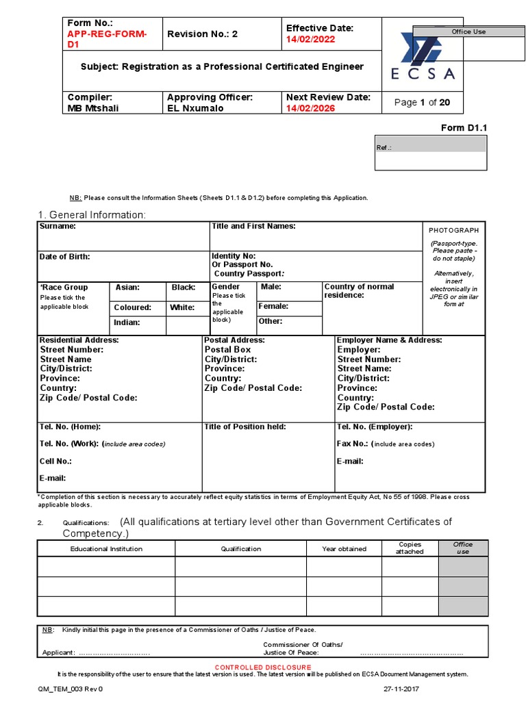 [TITLE]: "Registration Application for Professional Certificated ...