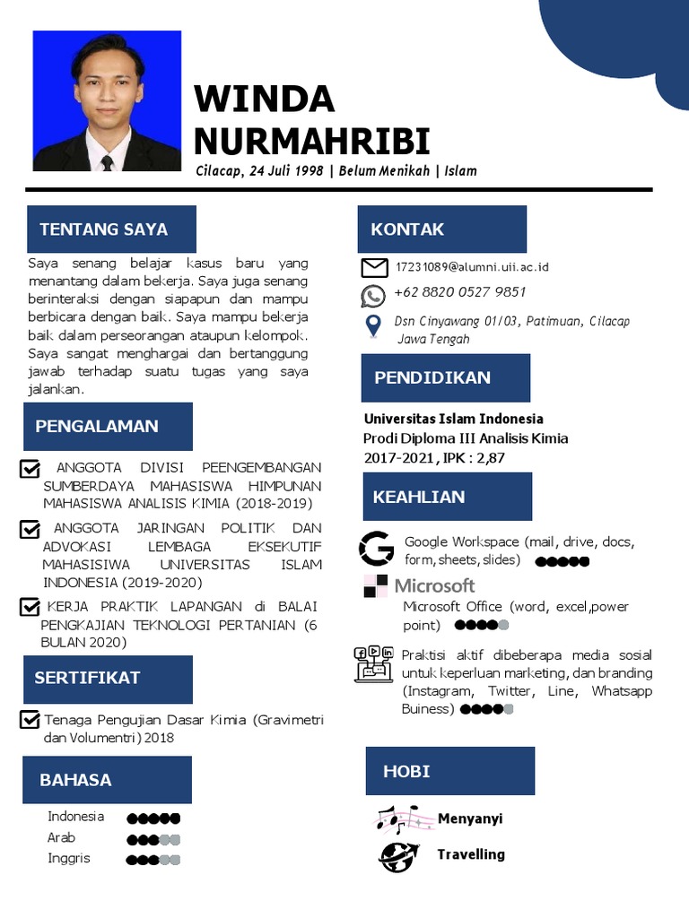 Lamaran Lengkap Winda Nurmahribi | PDF