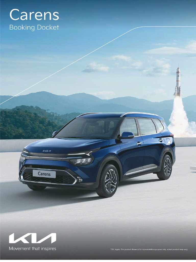 KIA CARENS BookingDocket | PDF | Receipt | Payments