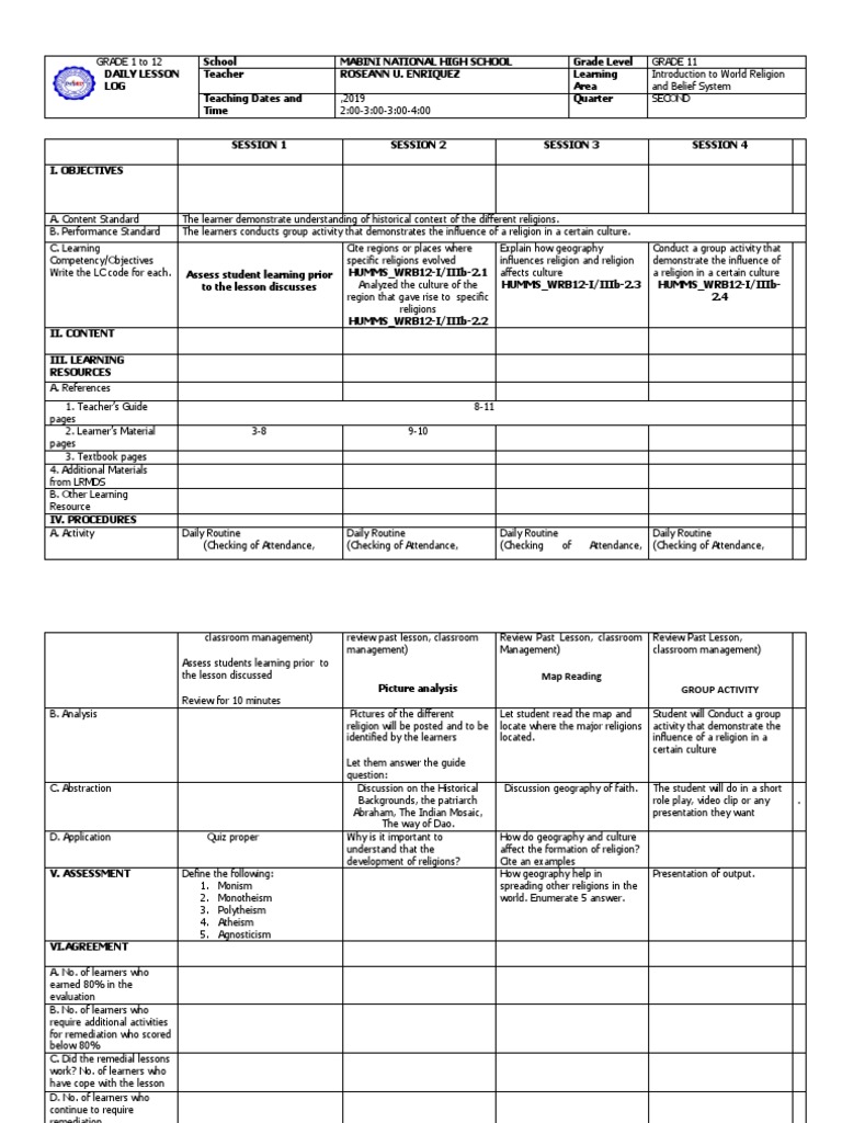 Week 2 | PDF | Learning | Teachers
