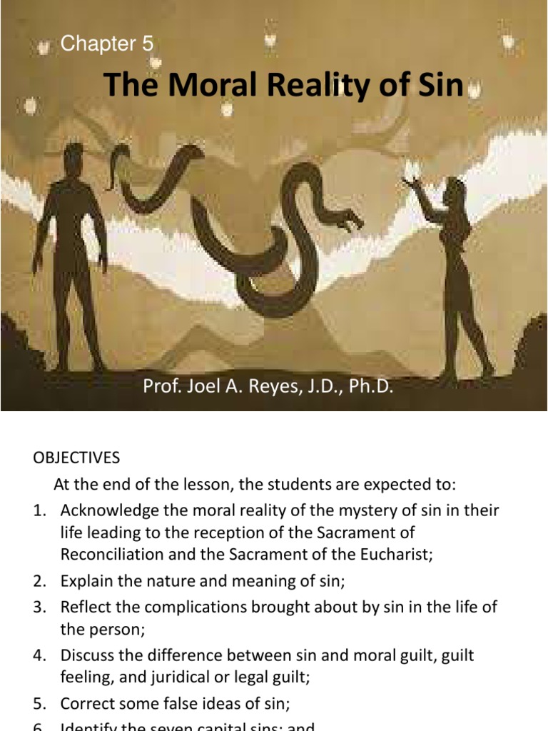 The Moral Reality of Sin | PDF | Sin | Guilt (Emotion)