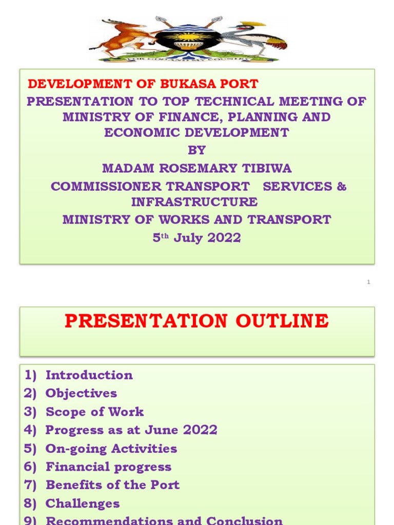 Bukasa Port Development Update | PDF | Port | Pier
