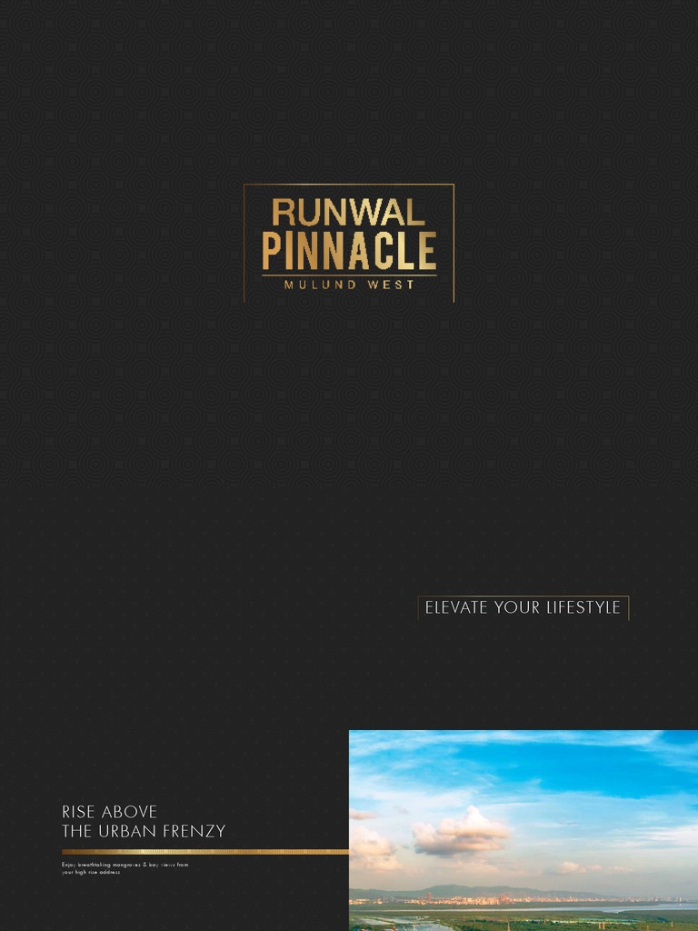 Runwal Pinnacle Ebrochure | PDF | Geography | Buildings And Structures