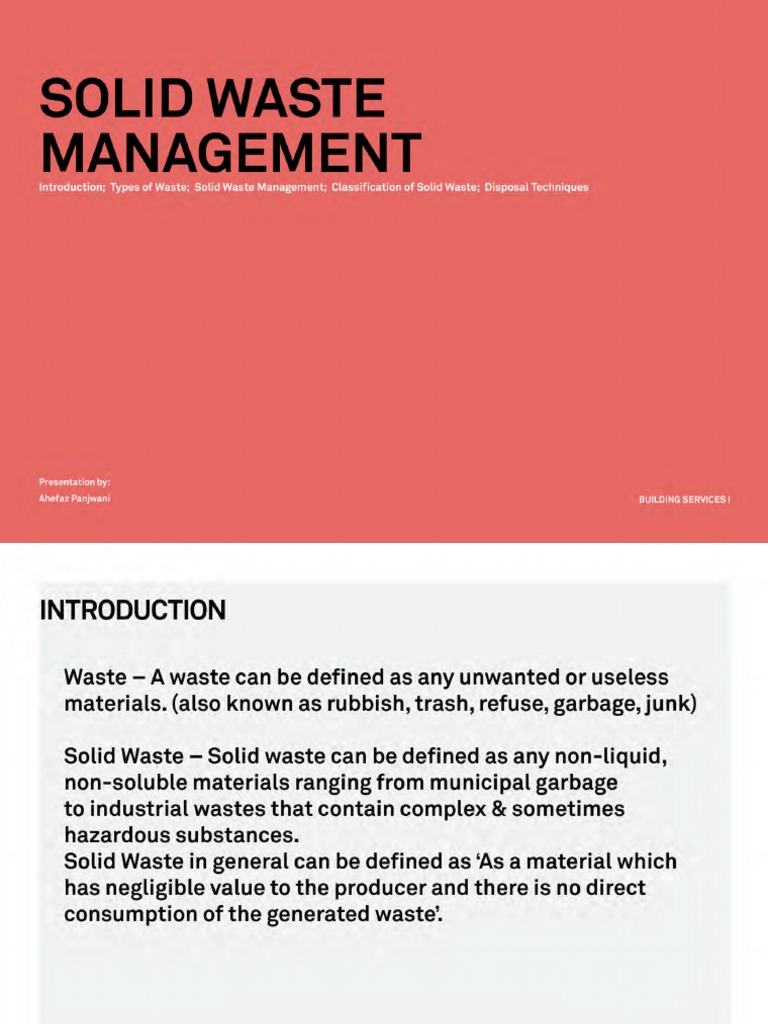 4_Solid Waste management_ | PDF