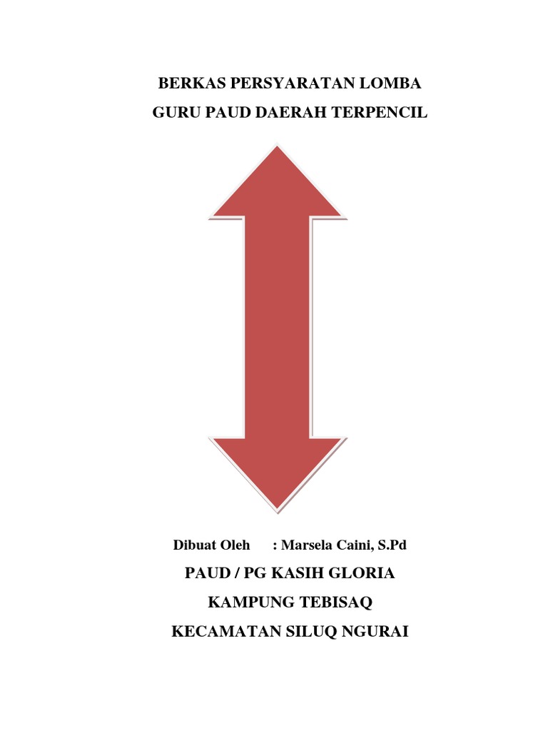 Berkas Persyaratan Lomba APE | PDF