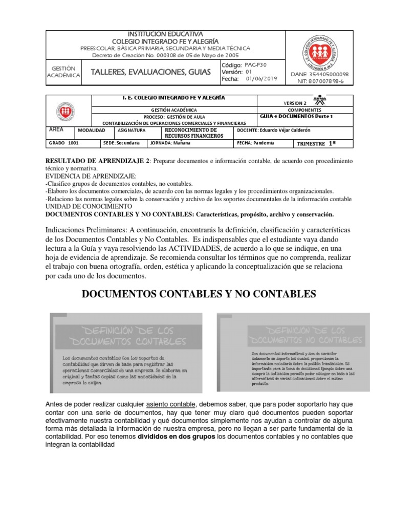 Titulos Valores Ejemplos | PDF | Contabilidad | Cheque