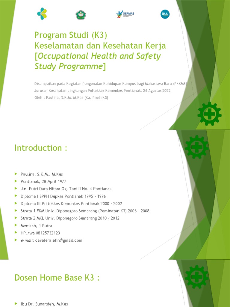 PKKMB Prodi Keselamatan Dan Kesehatan Kerja (K3) | PDF