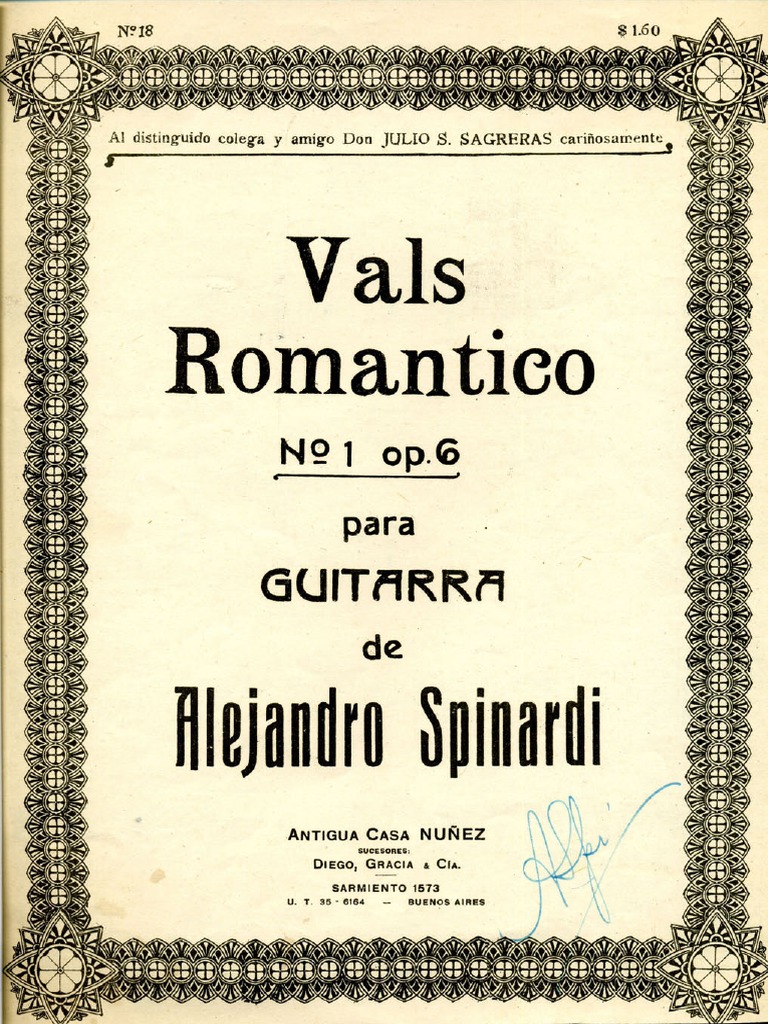 Spinardi Vals Romantico | PDF