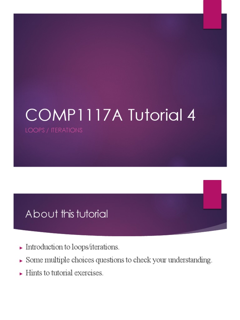 1117A T4 Slides v3 | PDF | Control Flow | Computer Programming 1117A T4 Slides v3 | PDF | Control Flow | Computer Programming