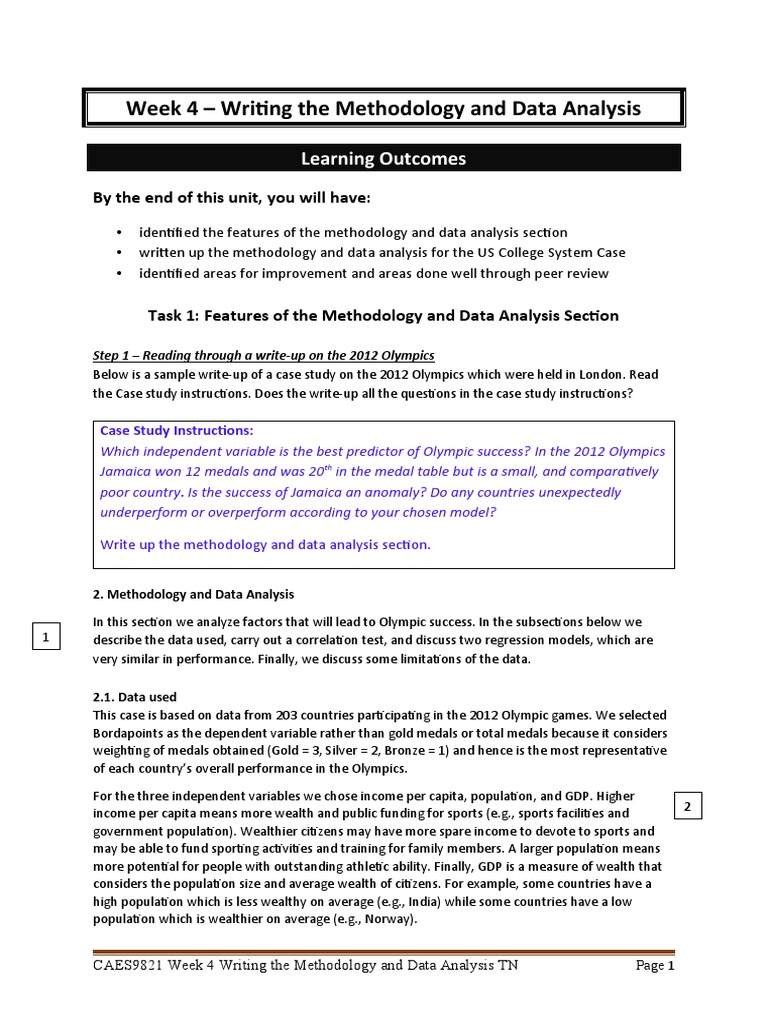 CAES9821 Week 4 Tasks (Student Ver.) - 6 | PDF | Teaching Methods & Materials