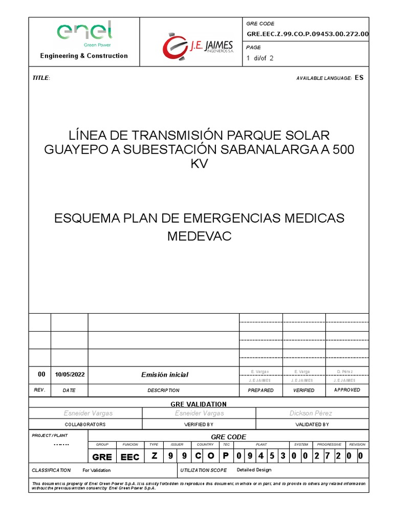 Gre Eec Z 99 Co P 09453 00 272 00-Medevac | PDF | Seguridad Pública ...