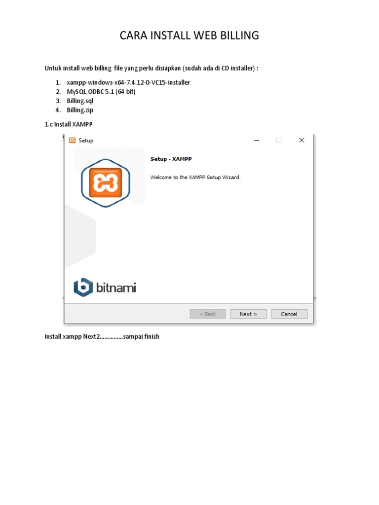 Cara Install Web Billing | PDF