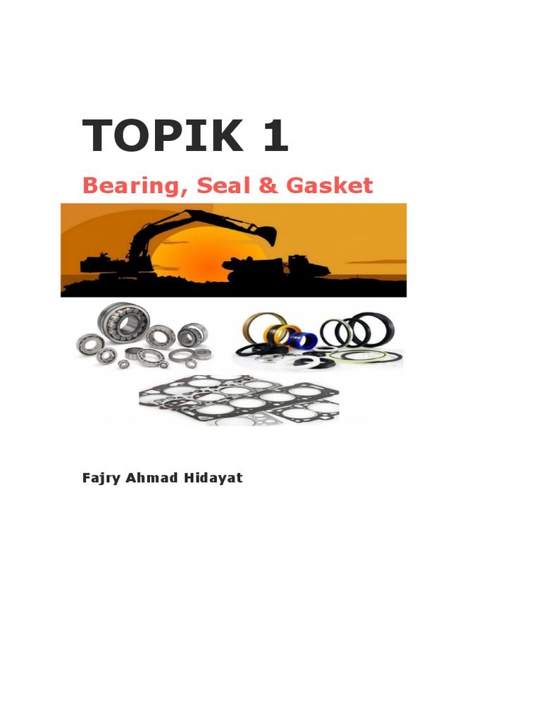 Bearing, Seal & Gasket | PDF | Teknologi & Rekayasa
