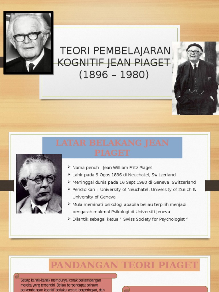 Teori Jean Piaget | PDF