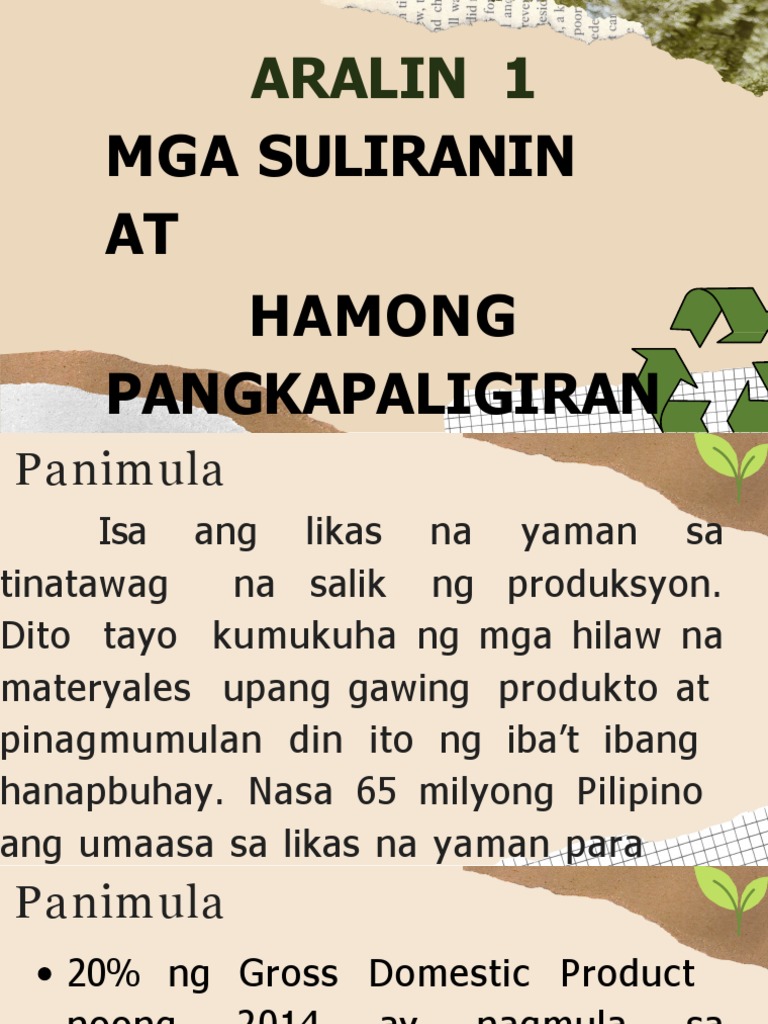 Suliranin Sa Solid Waste | PDF