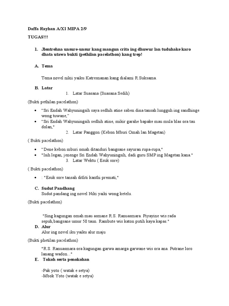 Fariz (19) Bjawa | PDF