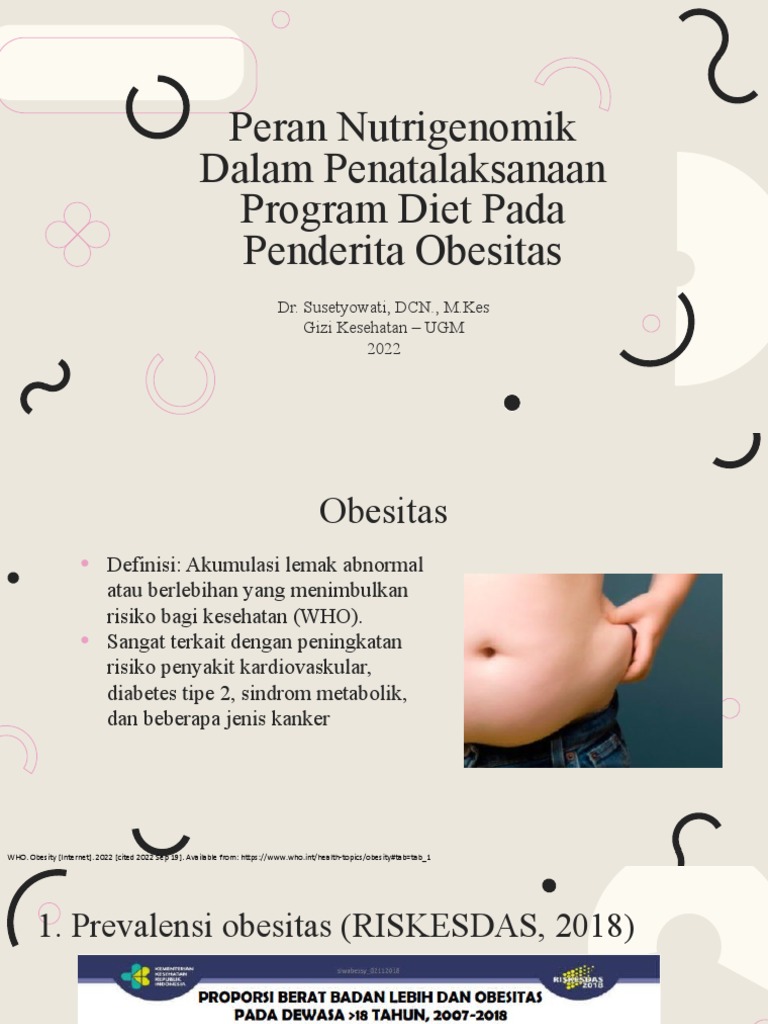 Peran Nutrigenomik Dalam Progra Diet Obesitas-210922 | PDF