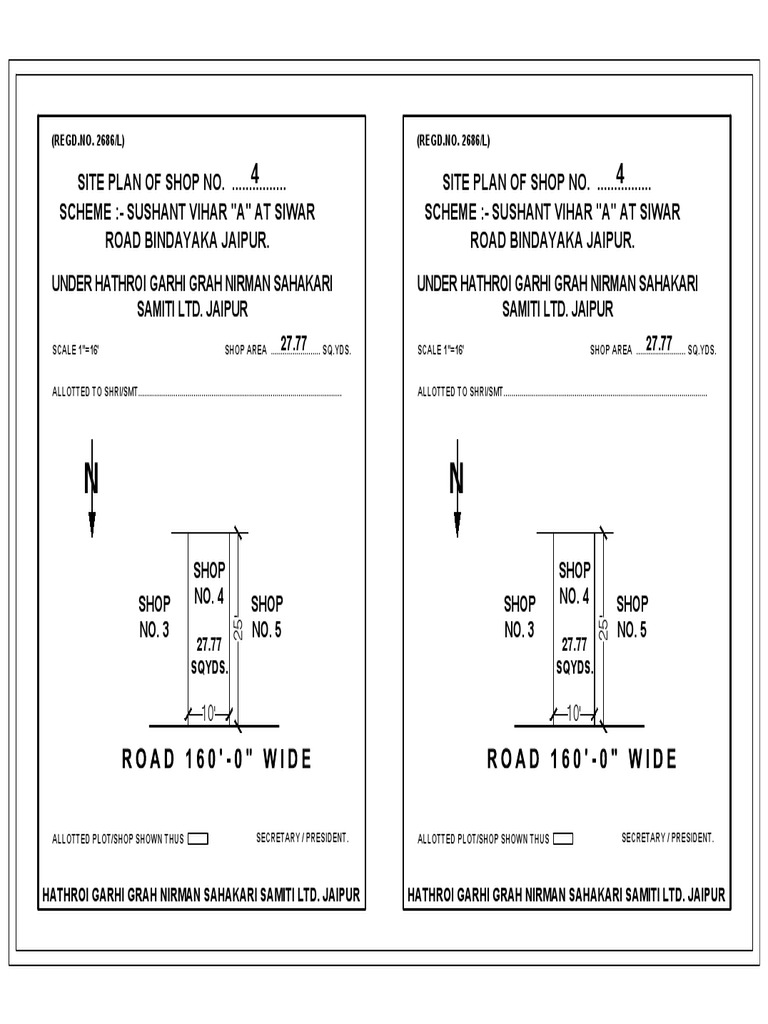 Site Plan Model | PDF